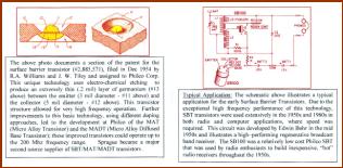 2N128 and 2N588 Surface Barrier Germanium Transistors