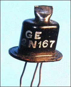 Transistor Museum Photo Gallery GE 2N167 Germanium NPN Grown Junction ...