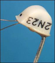 Transistor Museum Photo Gallery Western Electric 2N23 Germanium Point ...