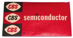 Transistor Museum Photo Gallery CBS 1N81 Historic Germanium Diode