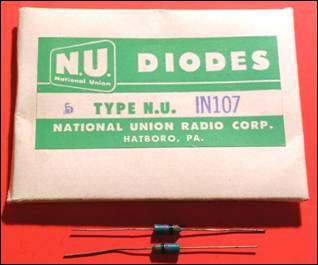 Transistor Museum Photo Gallery National Union Historic Germanium ...